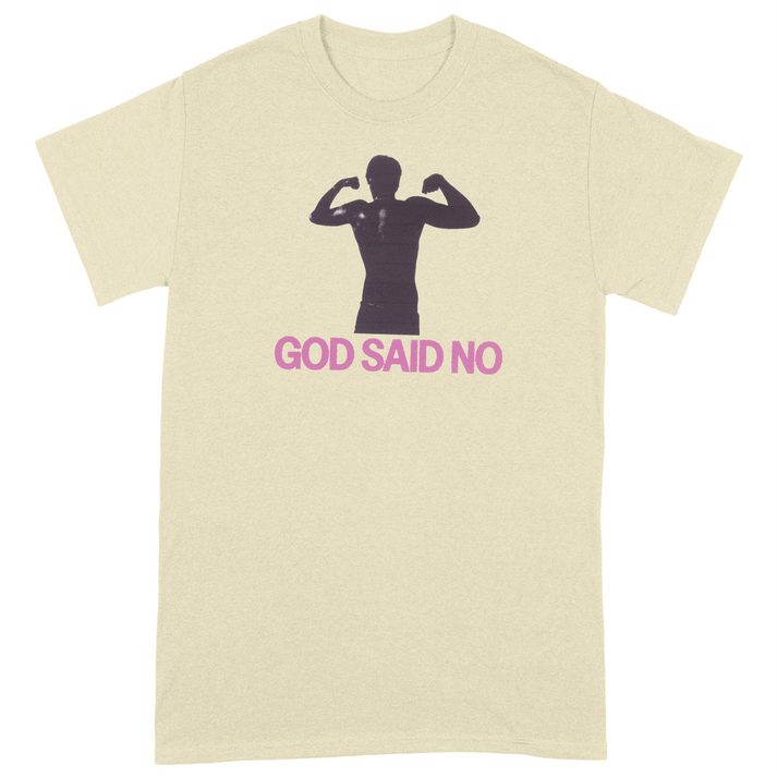 God Said No Muscle Tee (Natural) – Omar Apollo